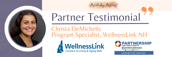 Partner Testimonial - Artfully Aging